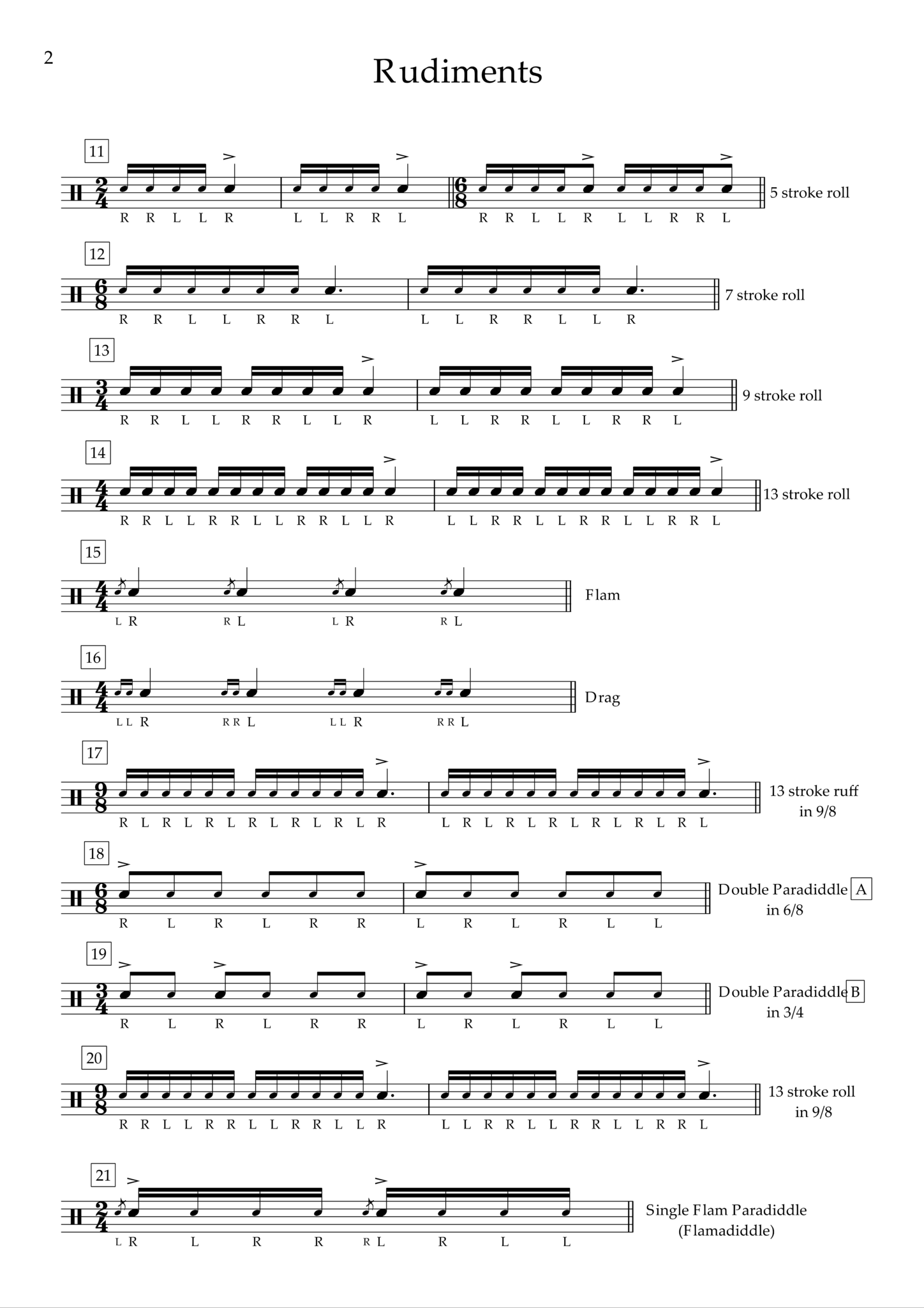 Rudiments - Graham Hodson